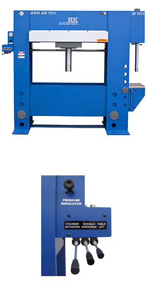 Broach Press - H Frame Hydraulic Press